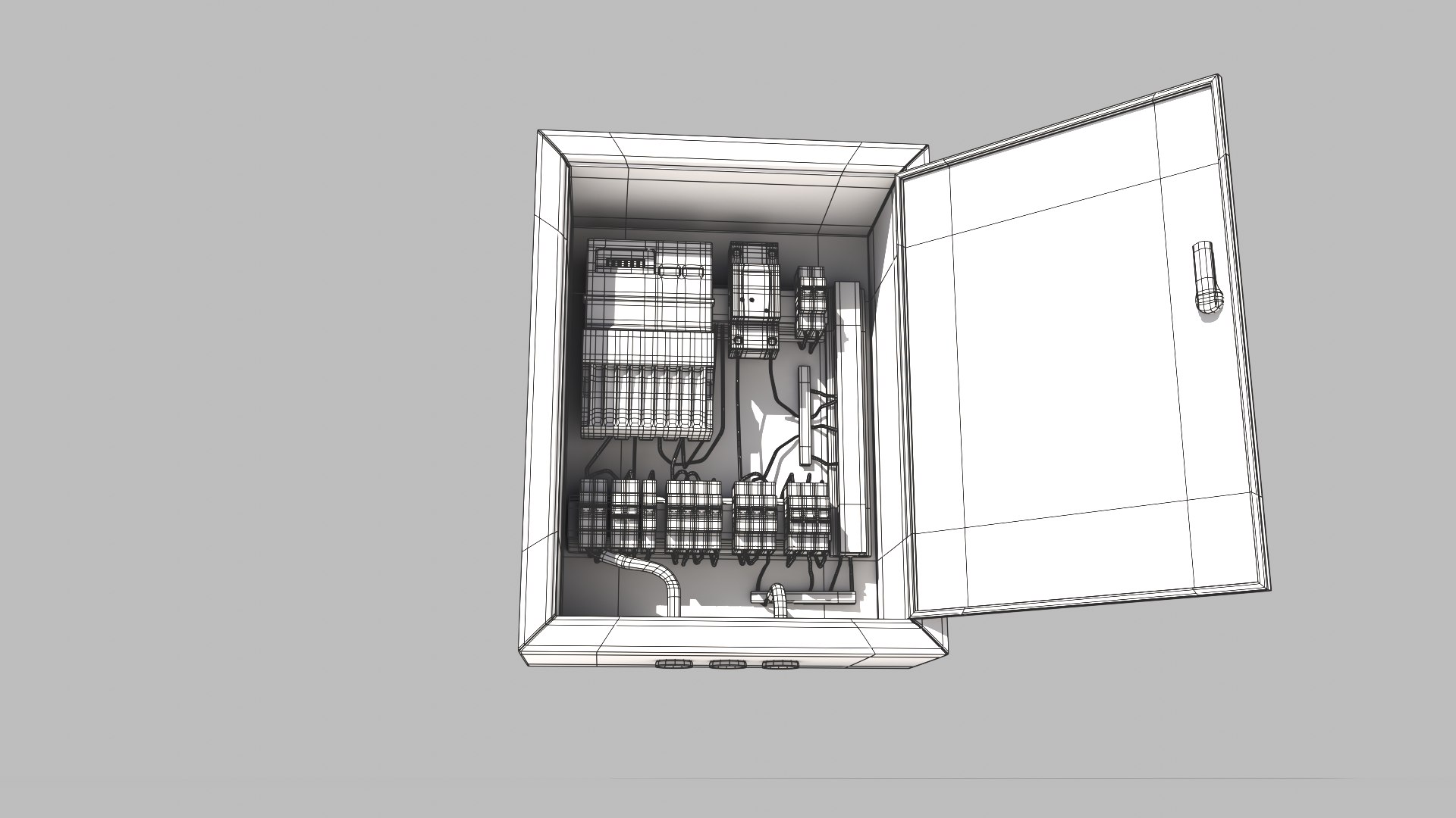 Electrical Box 3D - TurboSquid 1660390