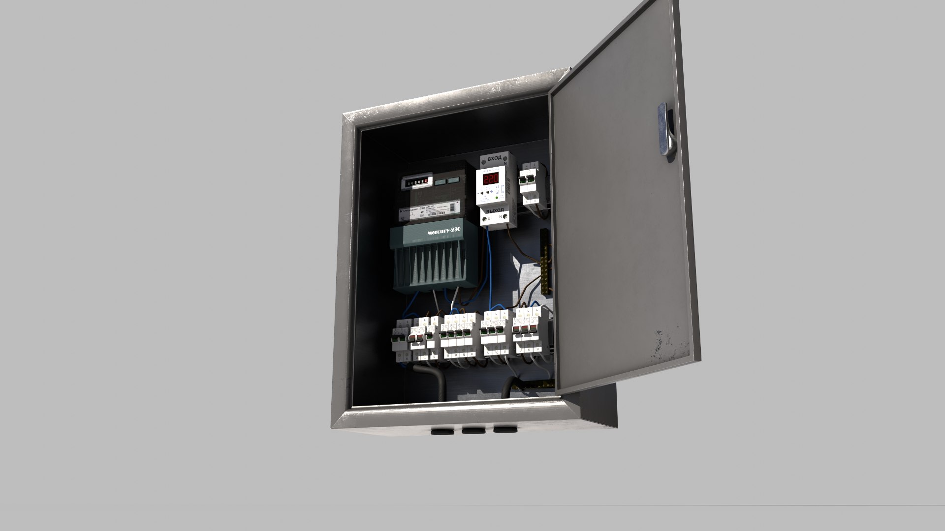 Electrical Box 3D - TurboSquid 1660390