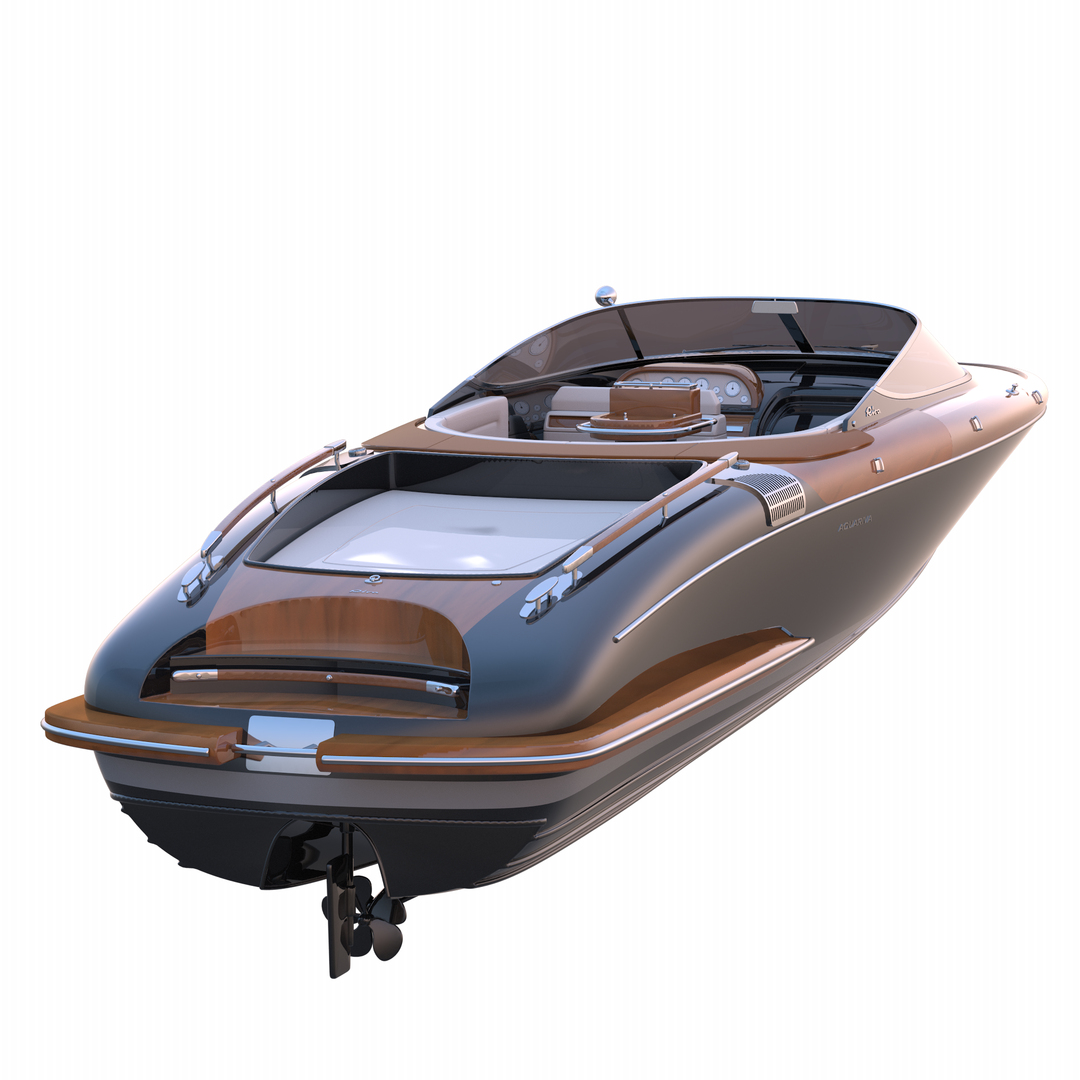 riva aquariva super 3d c4d