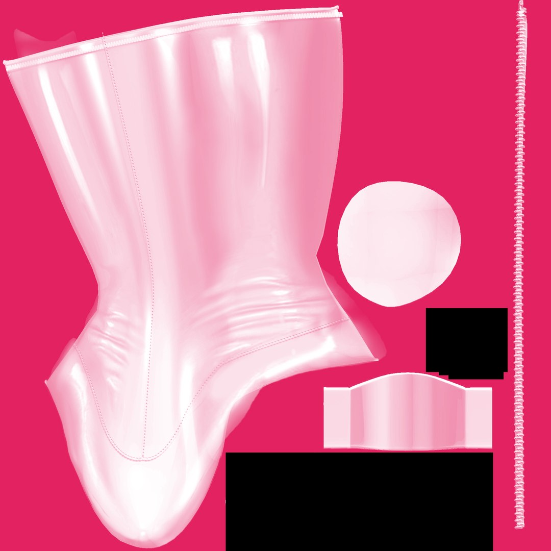 3D Go Go Boots - TurboSquid 1999638