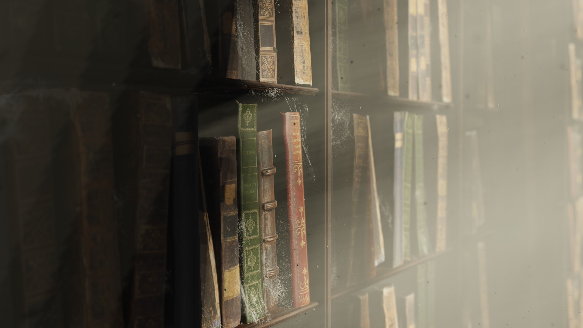 Library Bookshelf Books Model - TurboSquid 1574165