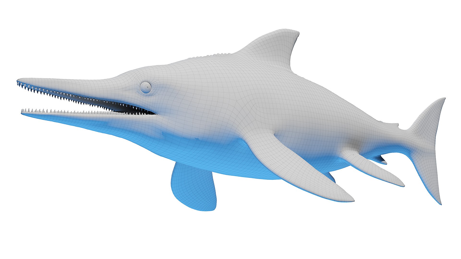 Ichthyosaur 3D Model - TurboSquid 1662546
