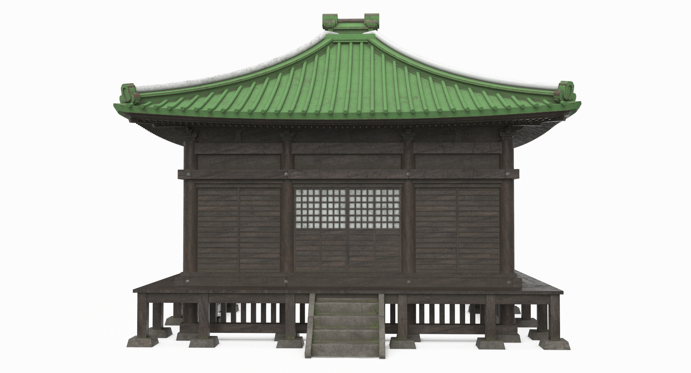 Japanese house model - TurboSquid 1312403