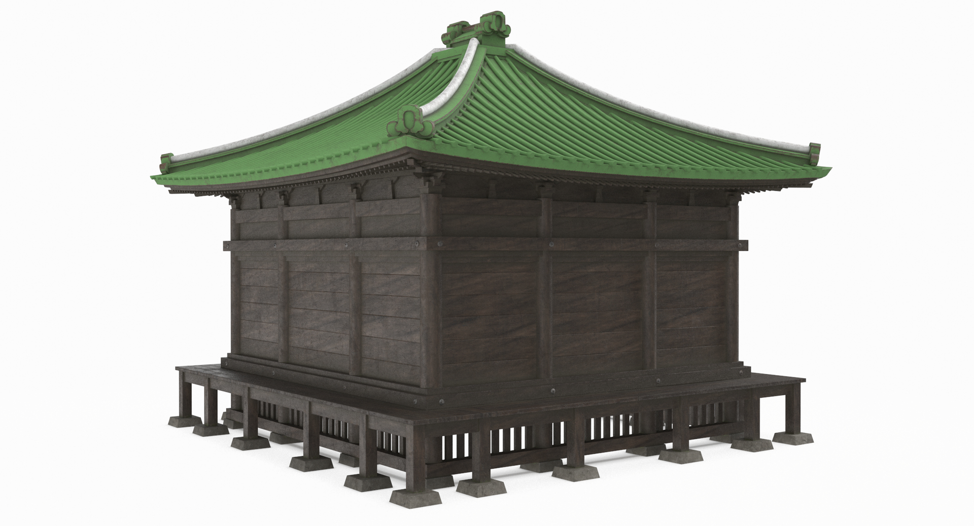 Japanese house model - TurboSquid 1312403