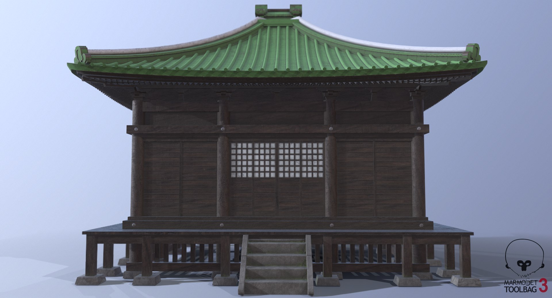 Japanese House Model - TurboSquid 1312403