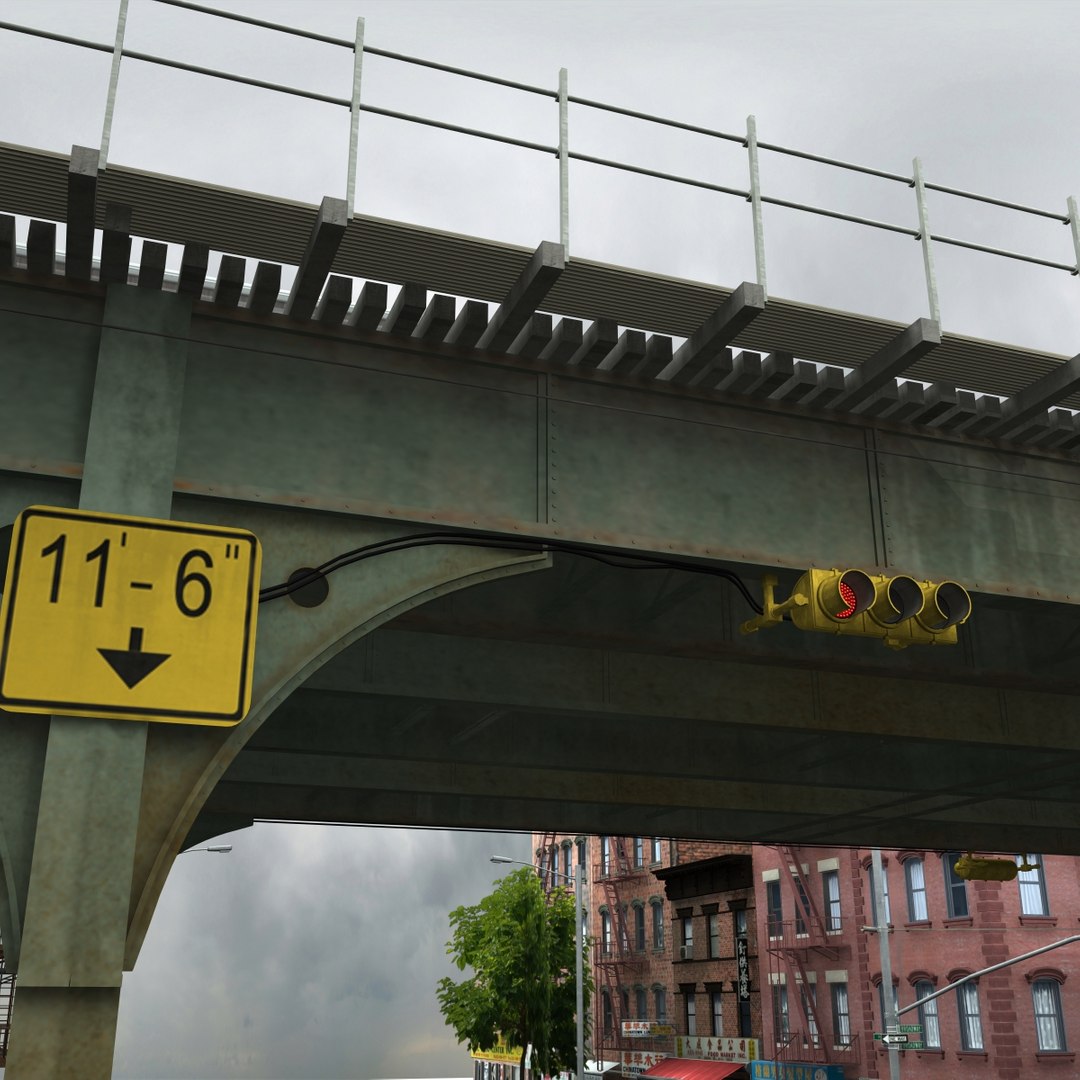 bronx scene 3d c4d
