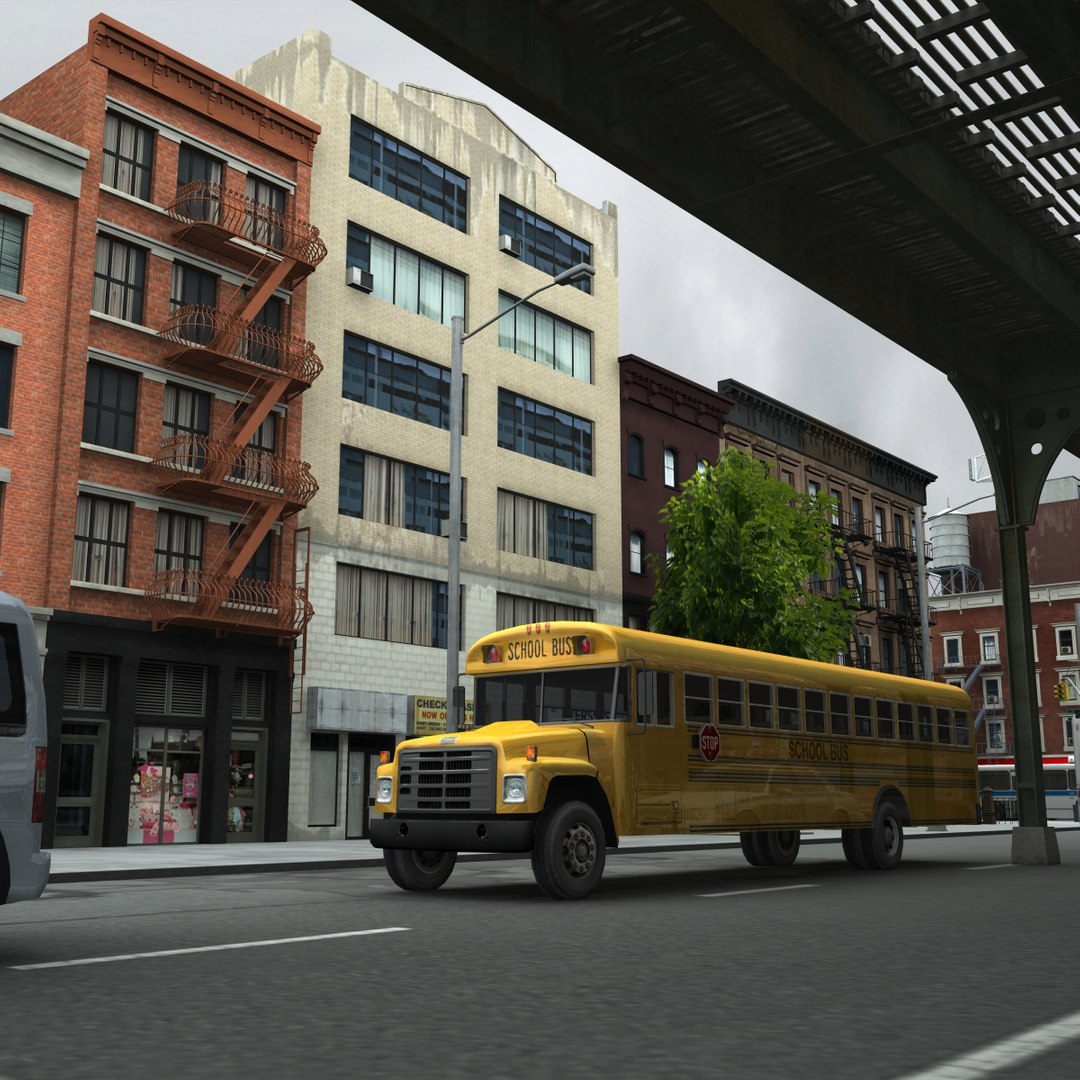 bronx scene 3d c4d