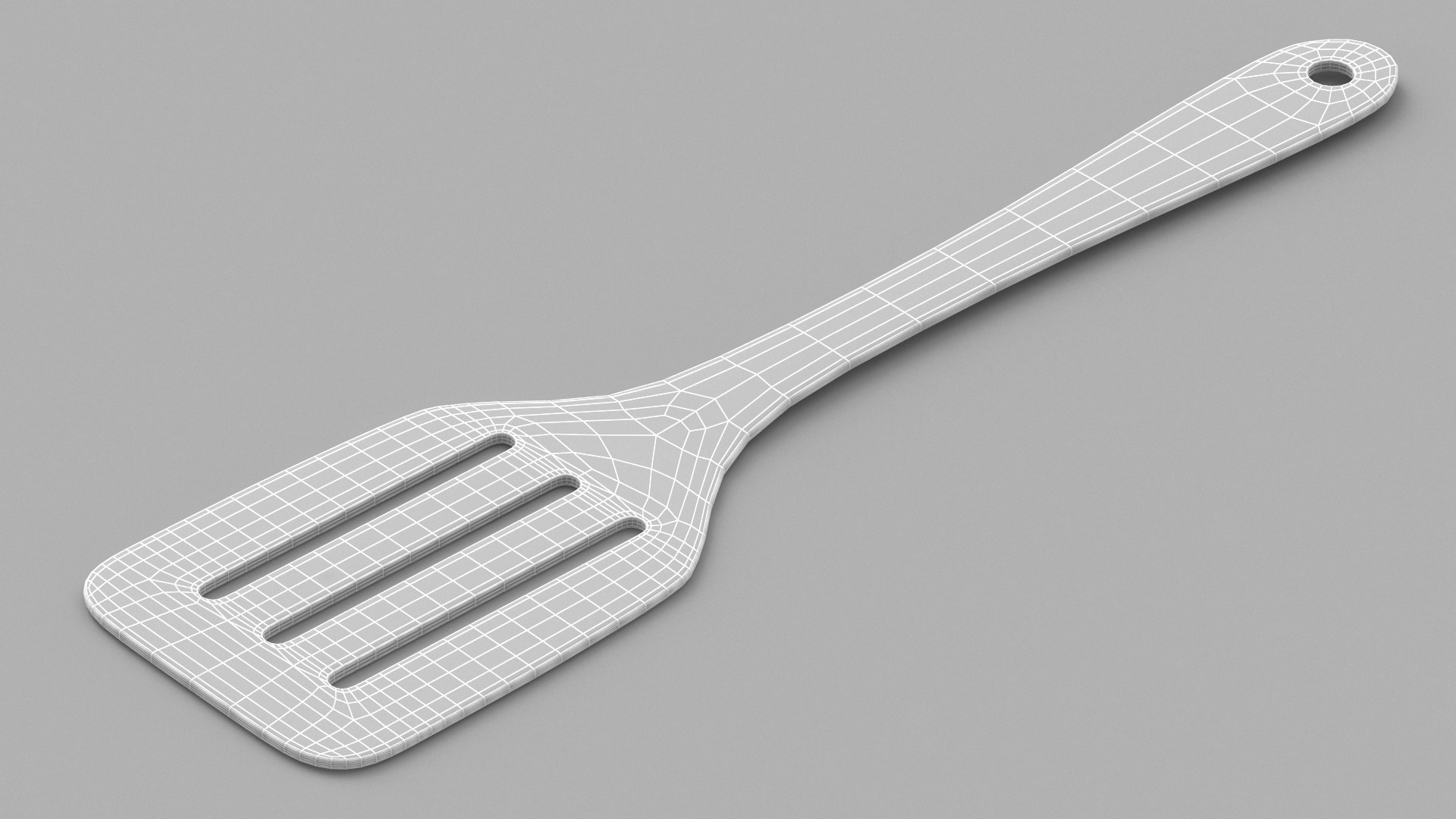 Wood Kitchen Spatula 3D Model - TurboSquid 2267640