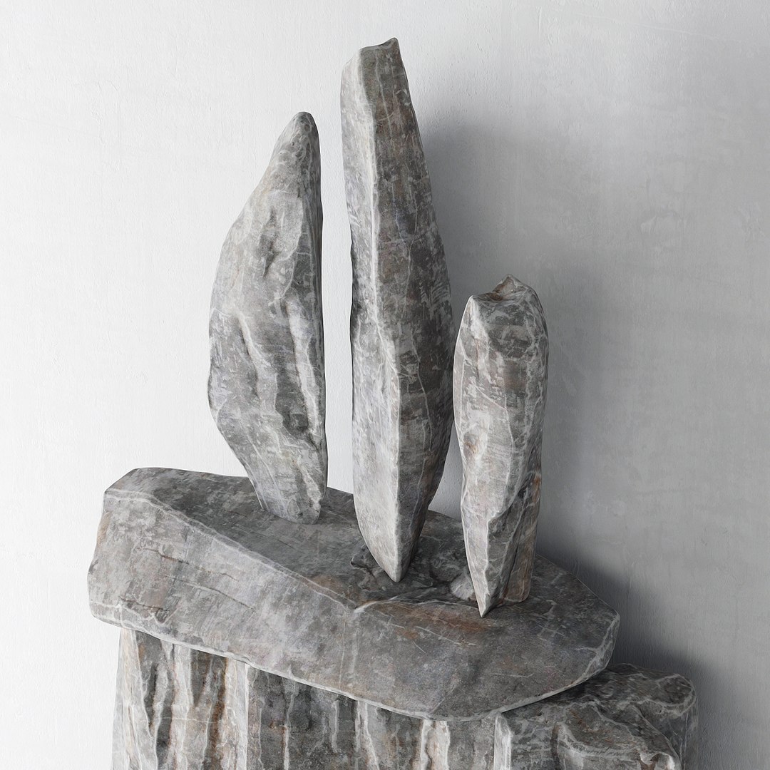 Rock Sea 3D Model - TurboSquid 1477302