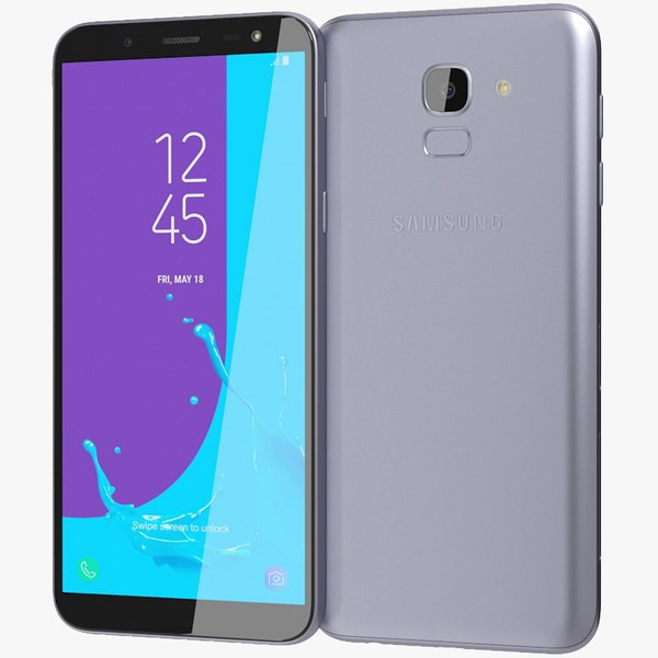 Realistic samsung galaxy j6 model - TurboSquid 1289134