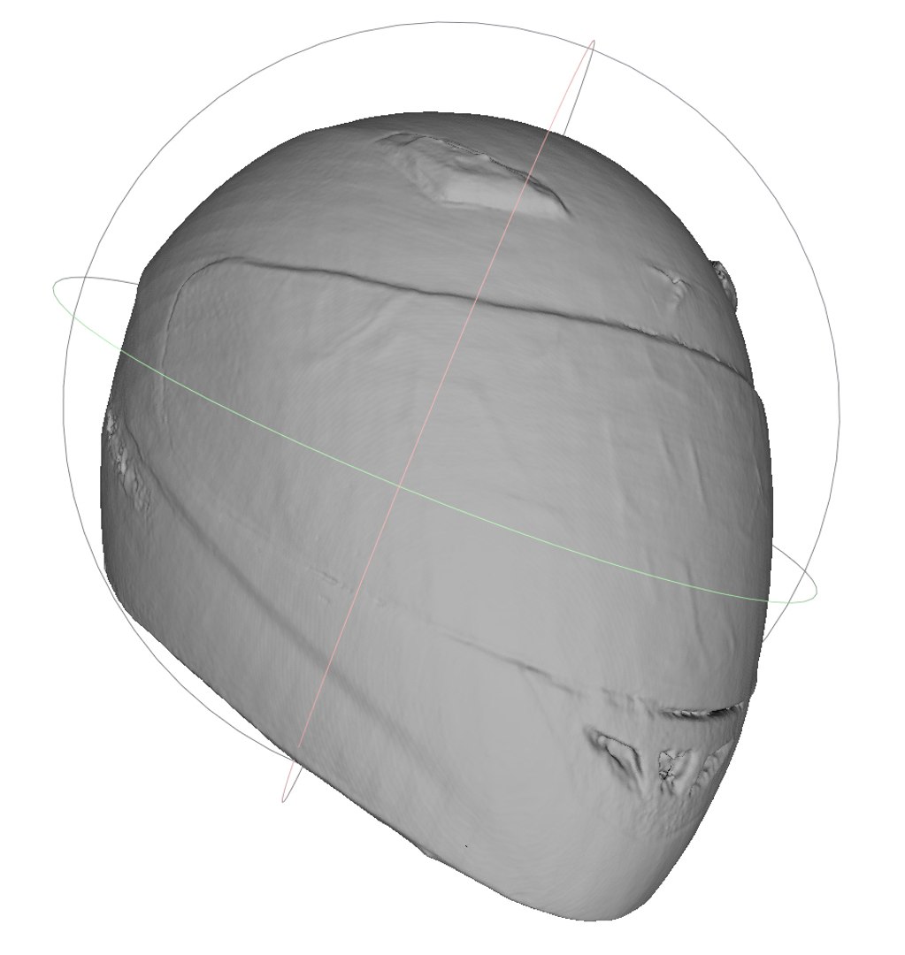 3d racing helmet mesh