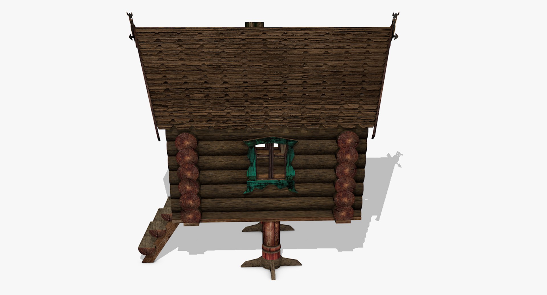 House Chicken Legs 3d Model