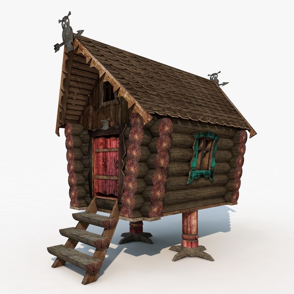 house chicken legs 3d model