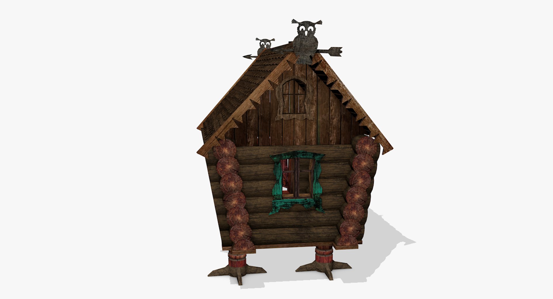 House Chicken Legs 3d Model
