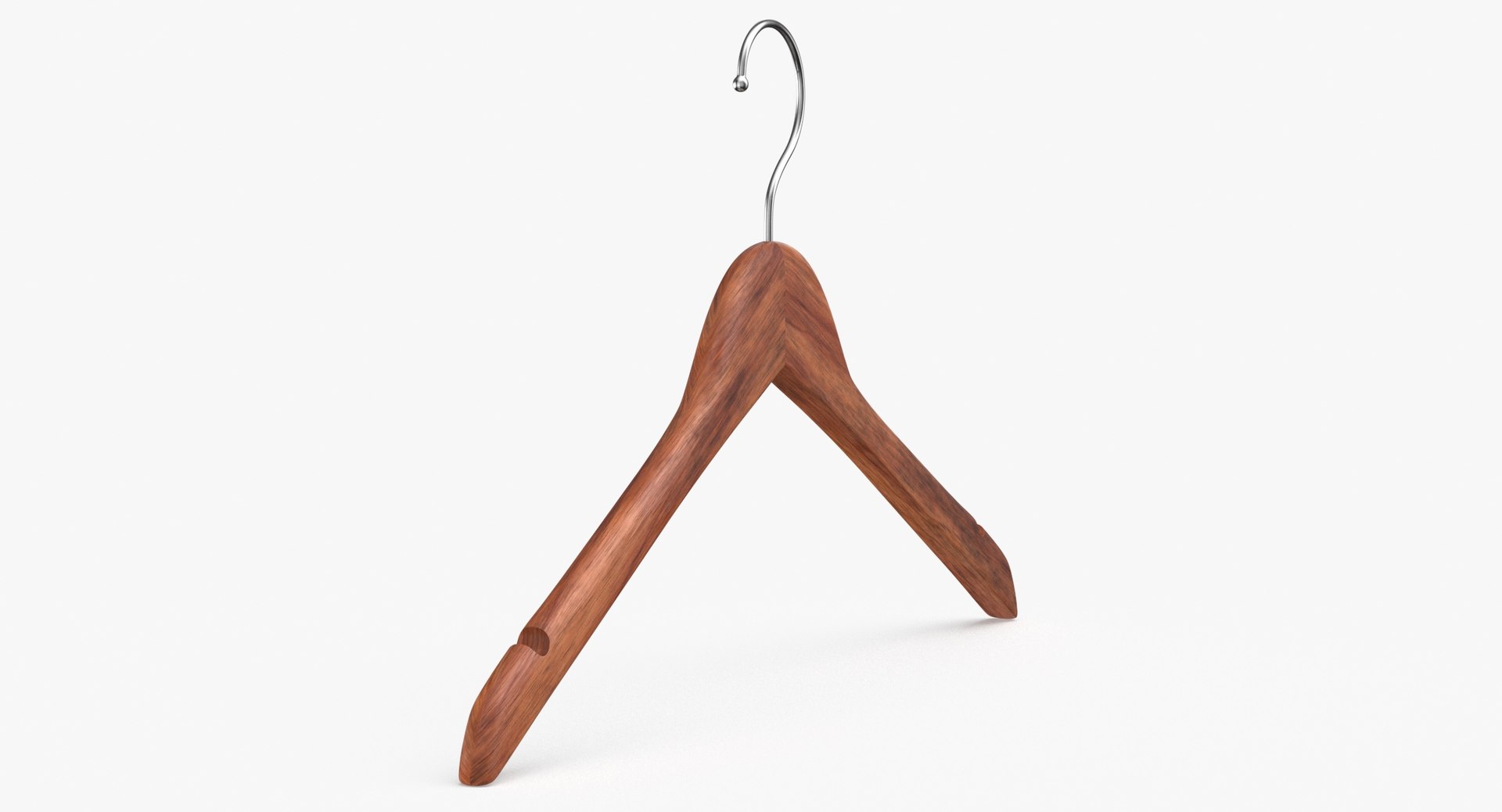 3D Prop Wooden Clothes Hanger Color Variations - TurboSquid 2150724