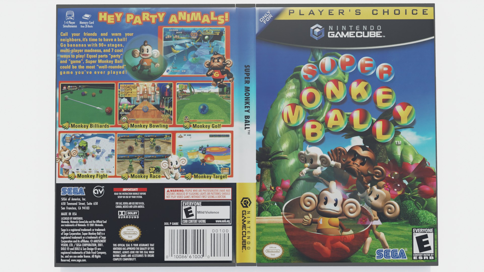 Nintendo GameCube Game and Keep Case 3D model - TurboSquid 1867828