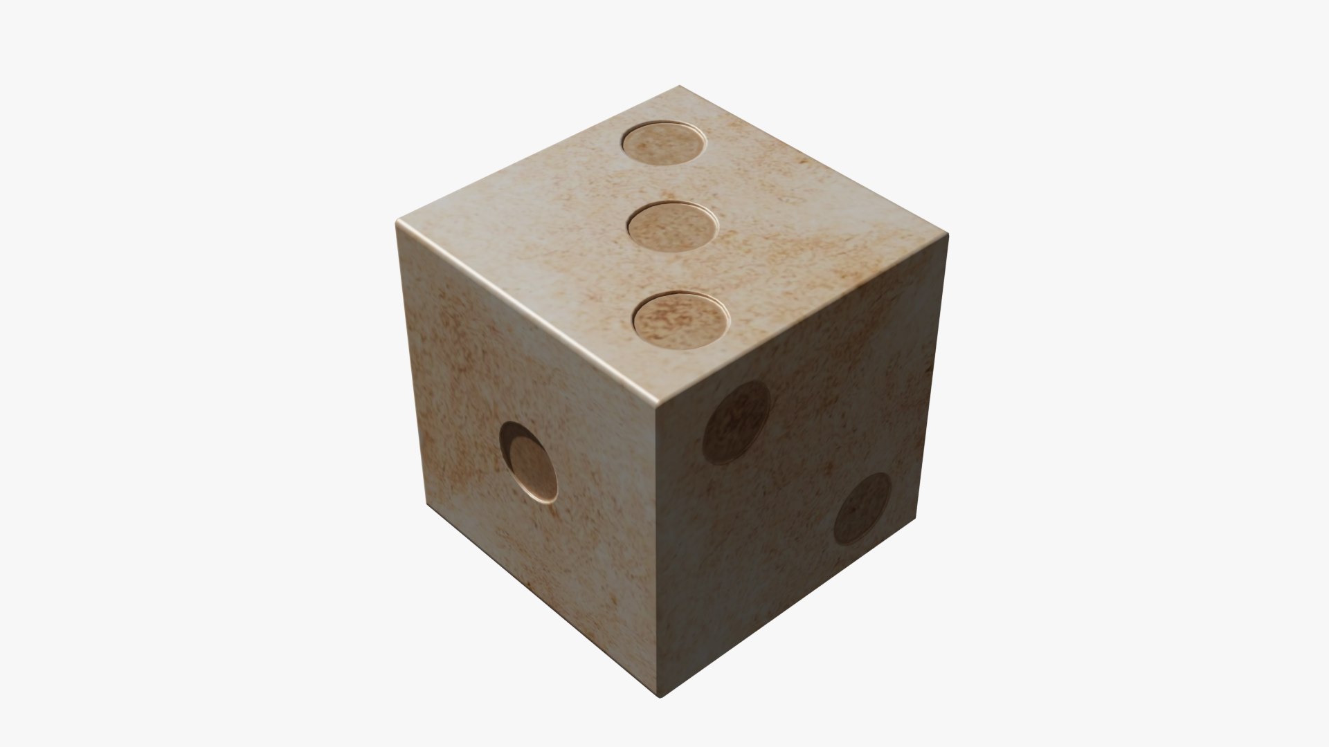 Free Bone Dice 3D Model - TurboSquid 2277878
