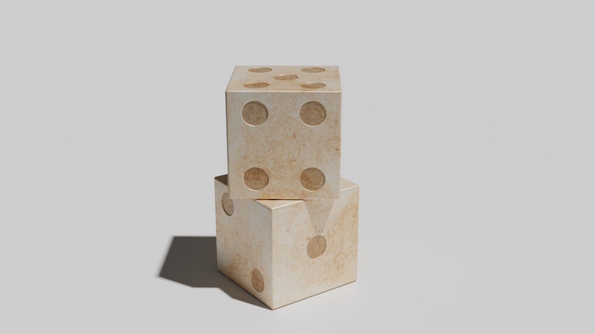Free Bone Dice 3D Model - TurboSquid 2277878
