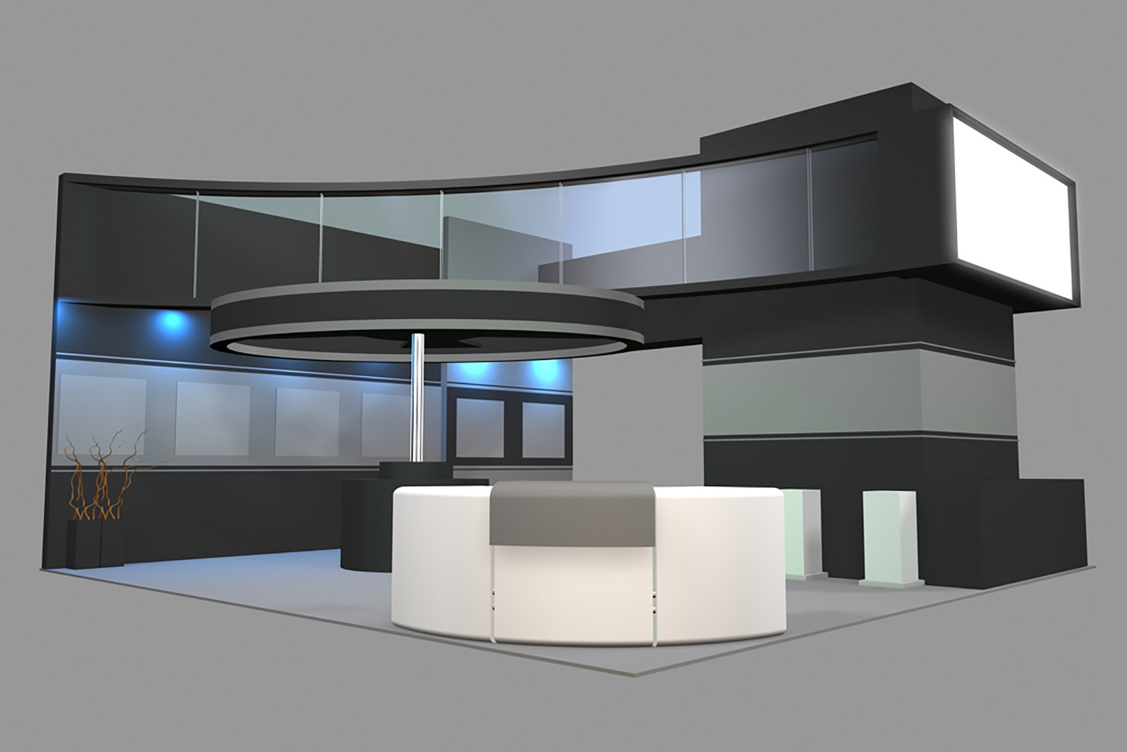 3D 6x6 booth creative - TurboSquid 1851007