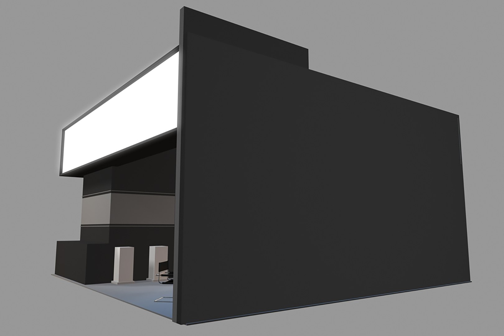 3D 6x6 booth creative - TurboSquid 1851007