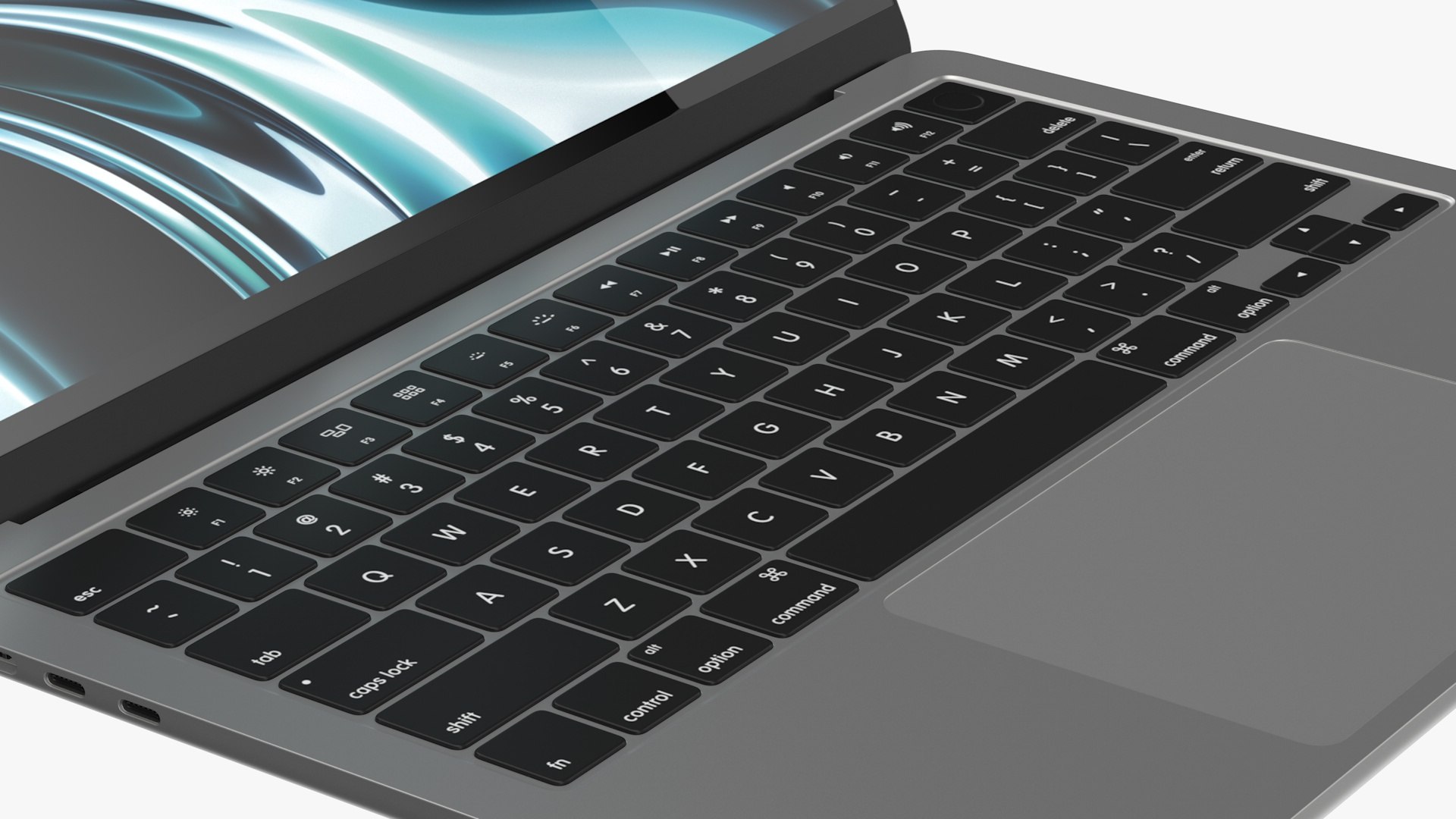 MacBook Air M2 Silver Model - TurboSquid 1912994