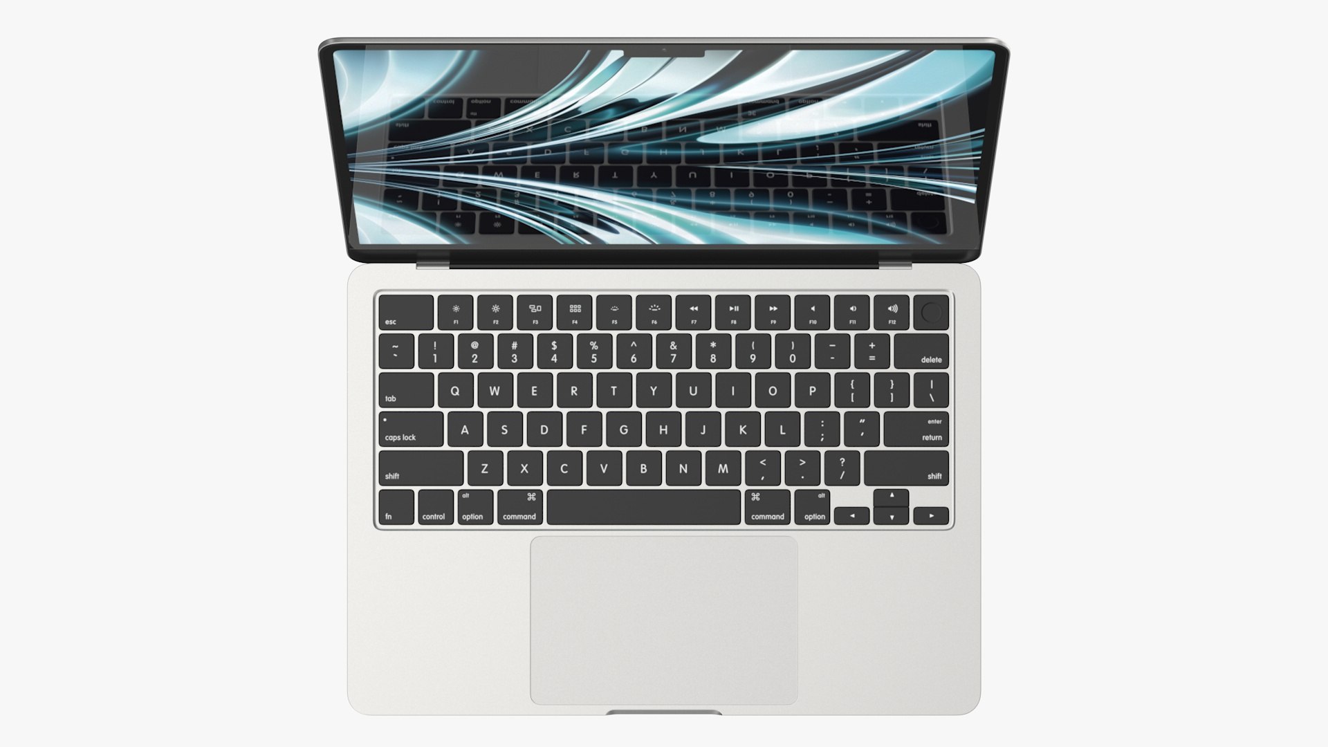 MacBook Air M2 Silver Model - TurboSquid 1912994
