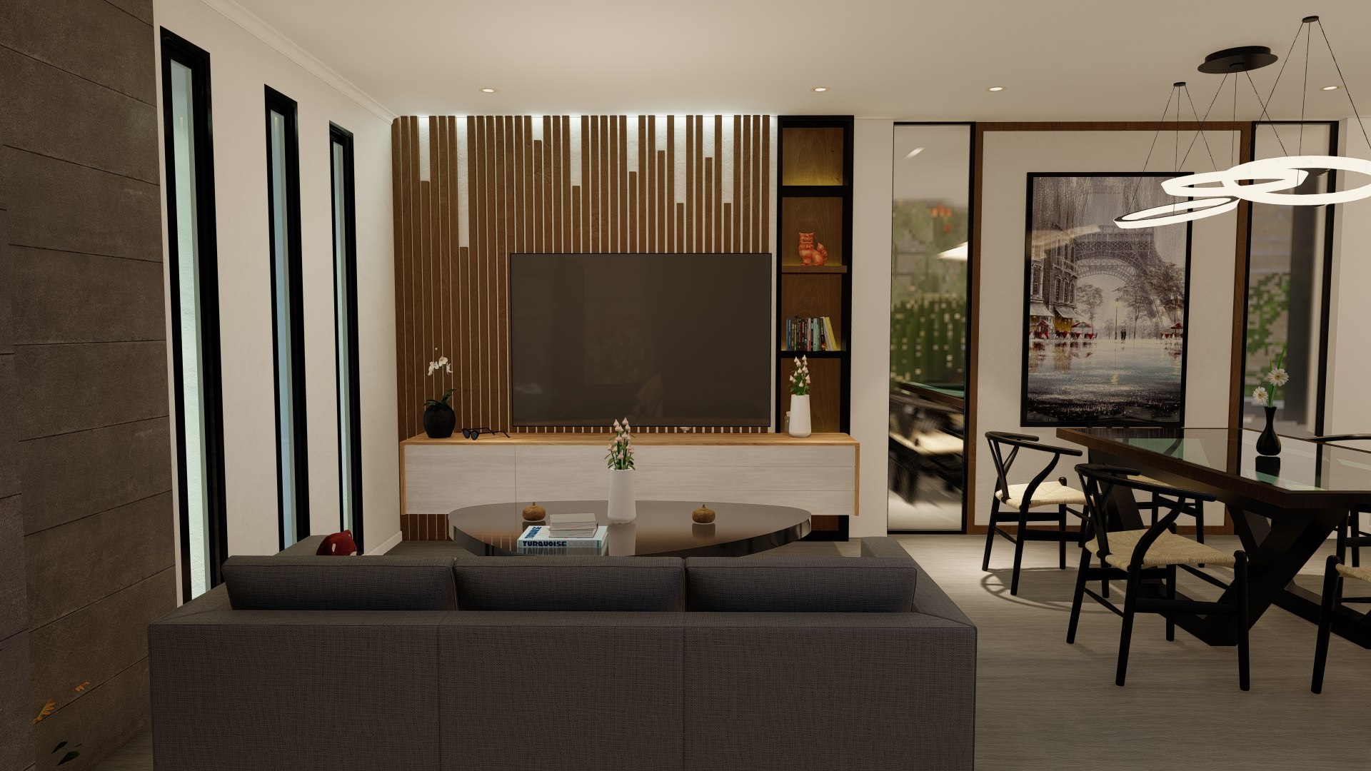 MODERN HOUSE 6 METERS WIDE BY 12 METERS DEEP 3D - TurboSquid 2128755