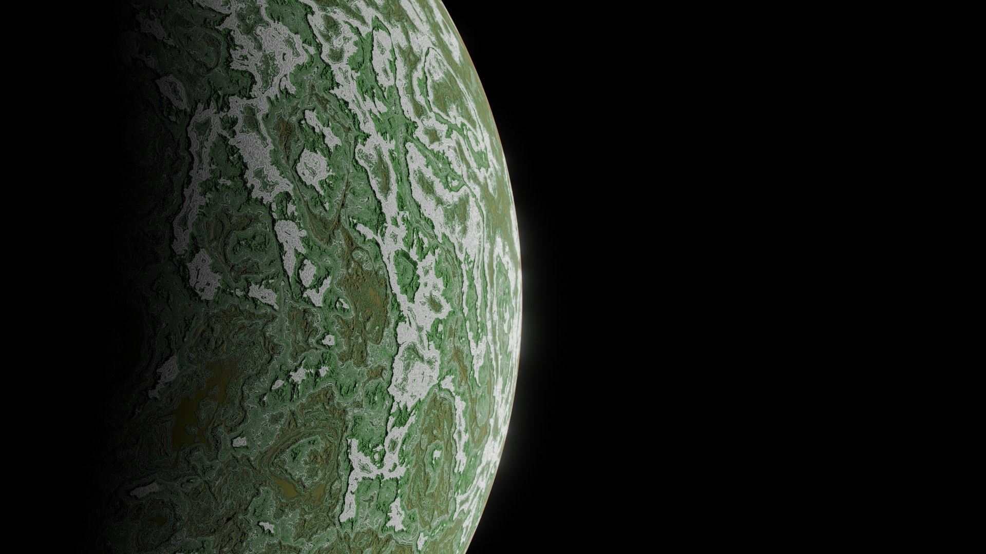 Procedural Planet 3D - TurboSquid 2277002