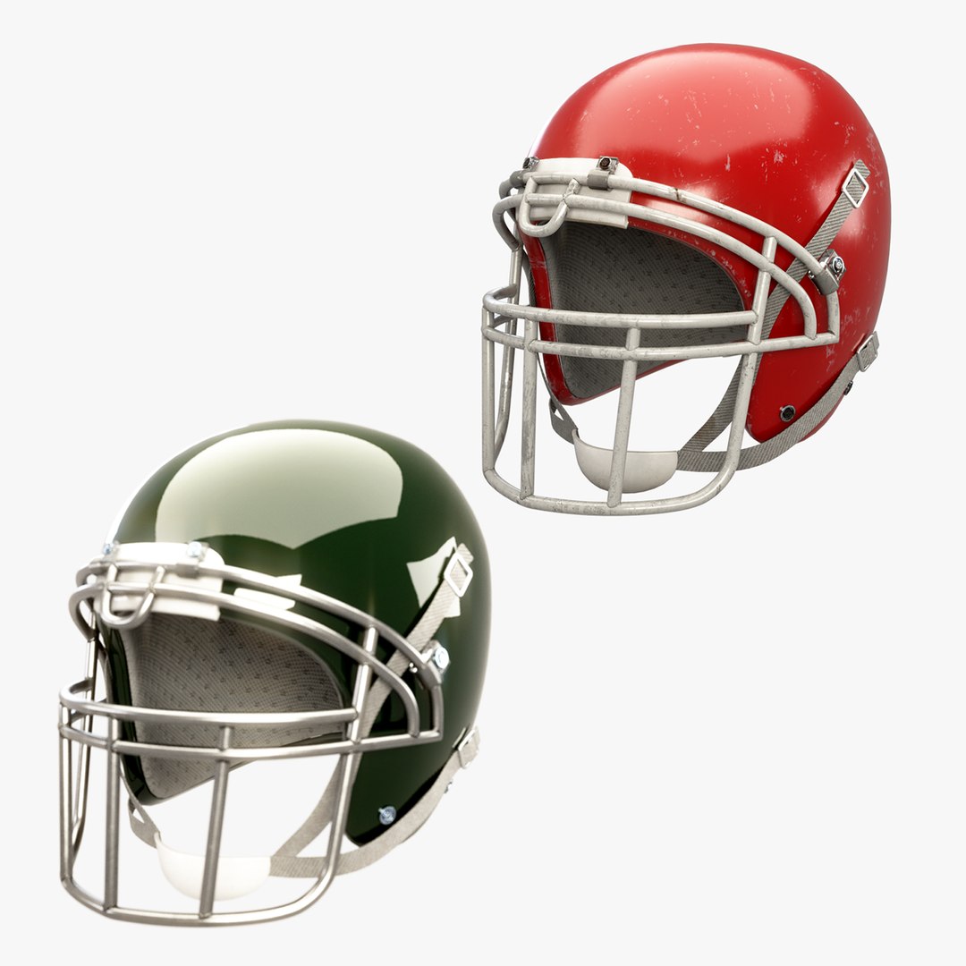 3D American Football Helmet Collection - TurboSquid 2362694