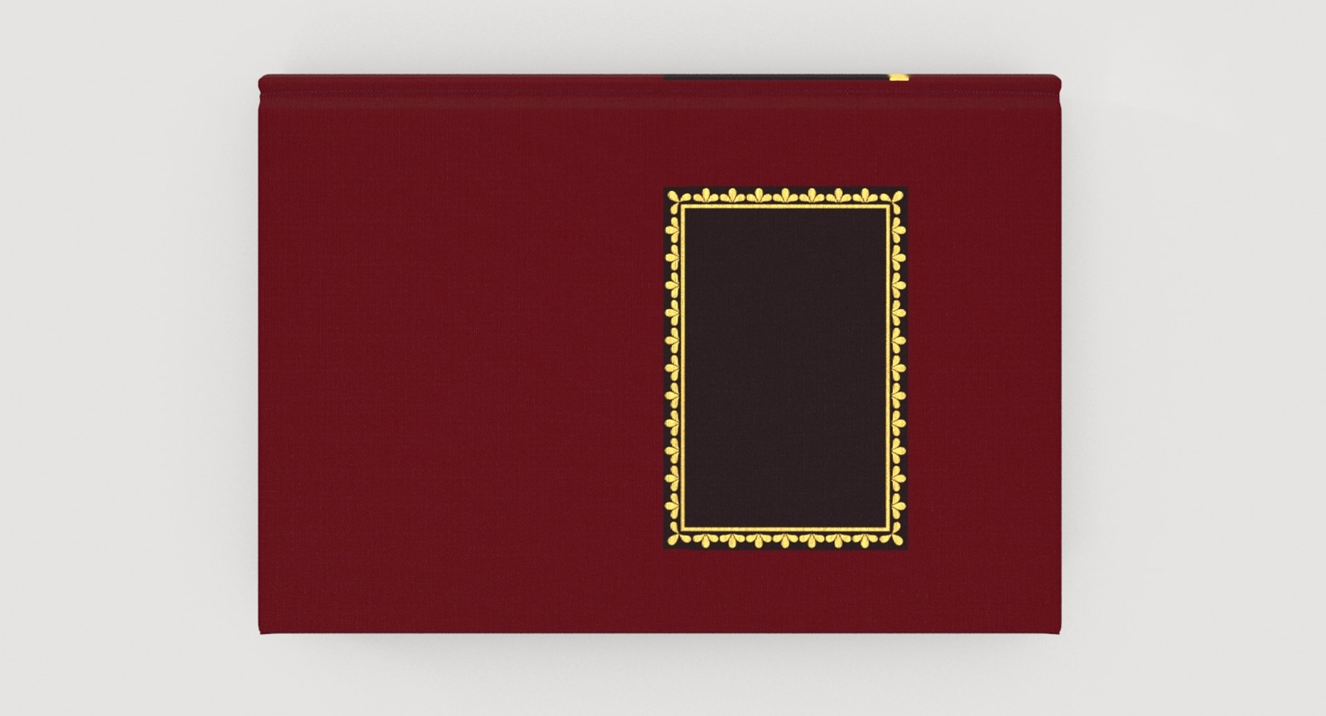 3d Model Book Poses Closed