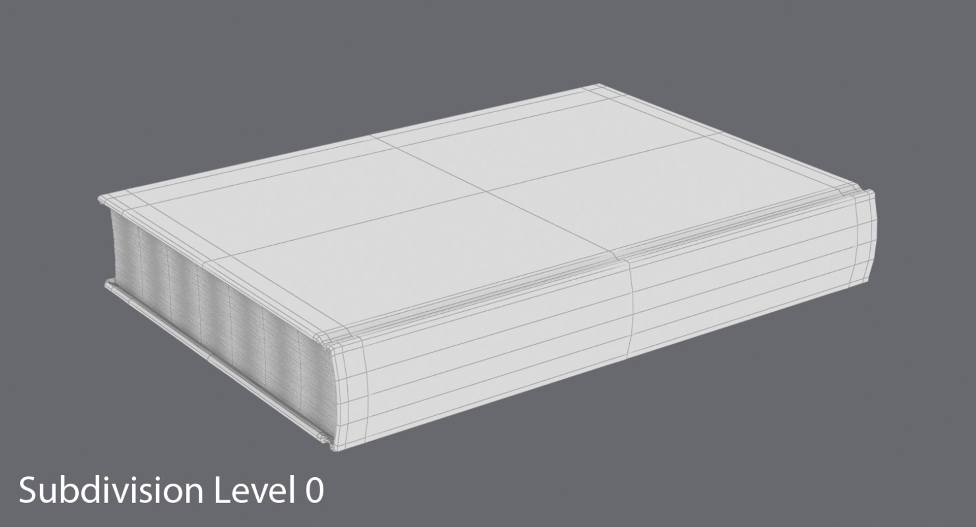 3d Model Book Poses Closed