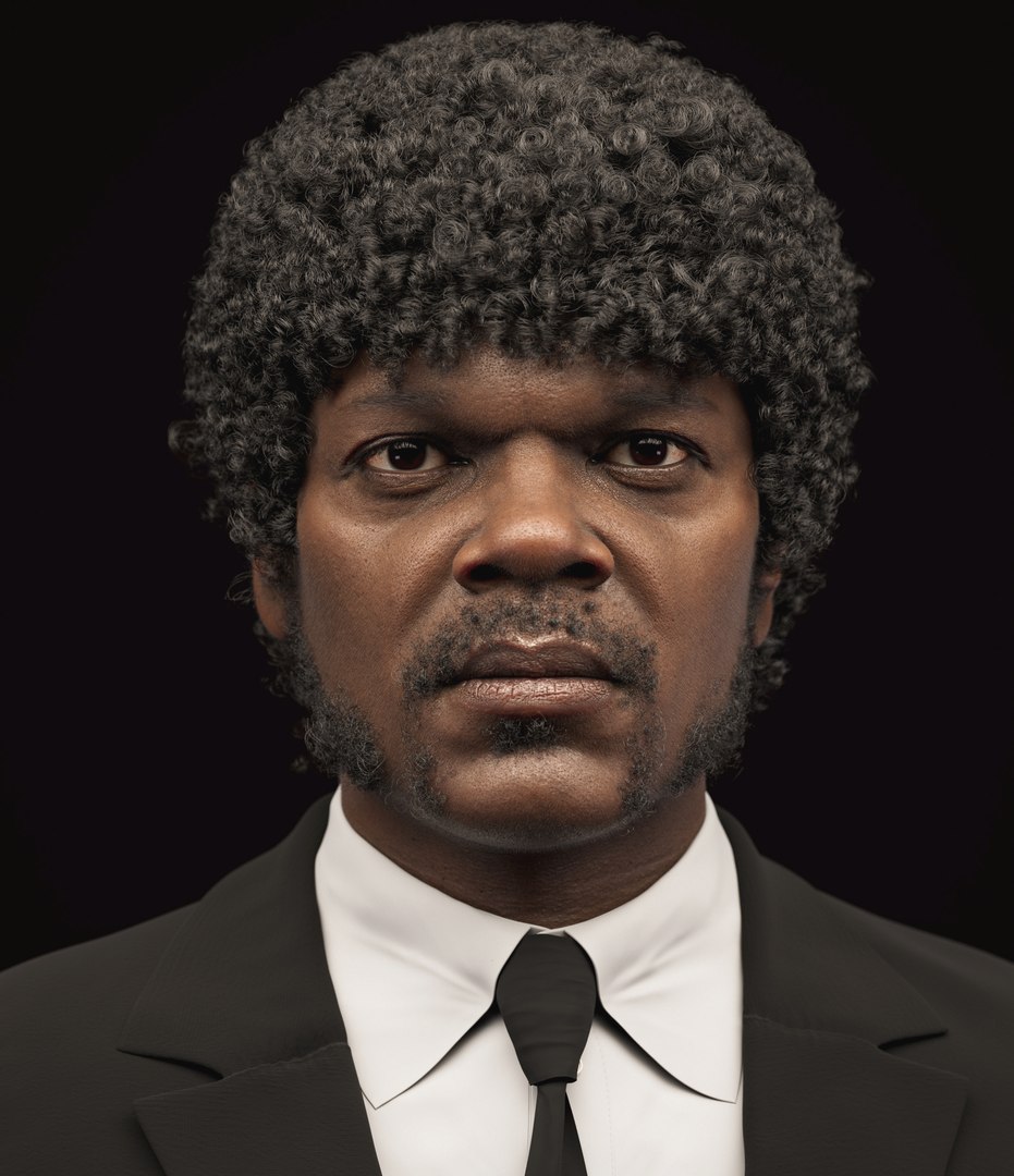 Samuel L Jackson Pulp Fiction 3D Model 3D Model - TurboSquid 2009643