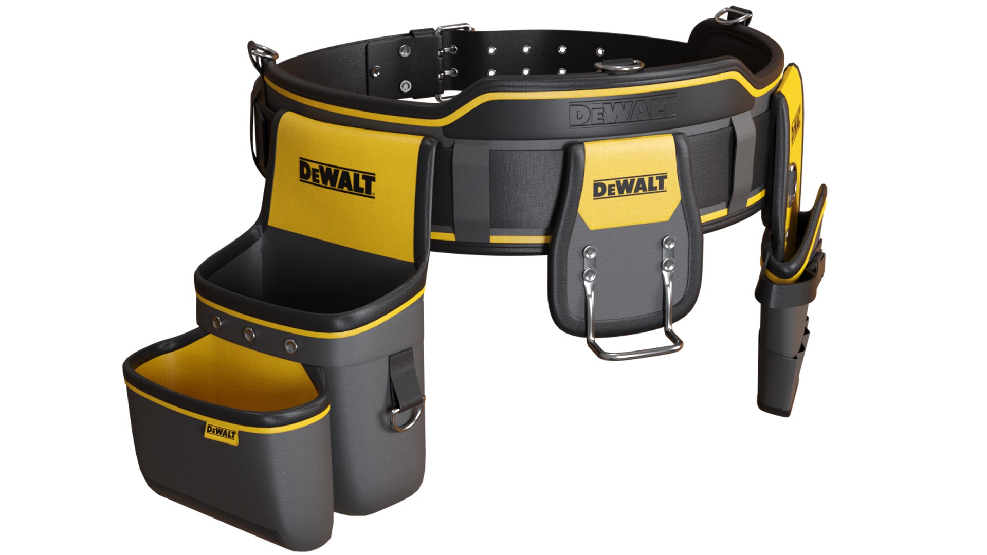 DeWalt Heavy Duty Multi-Purpose Tool Belt 3D - TurboSquid 1865262