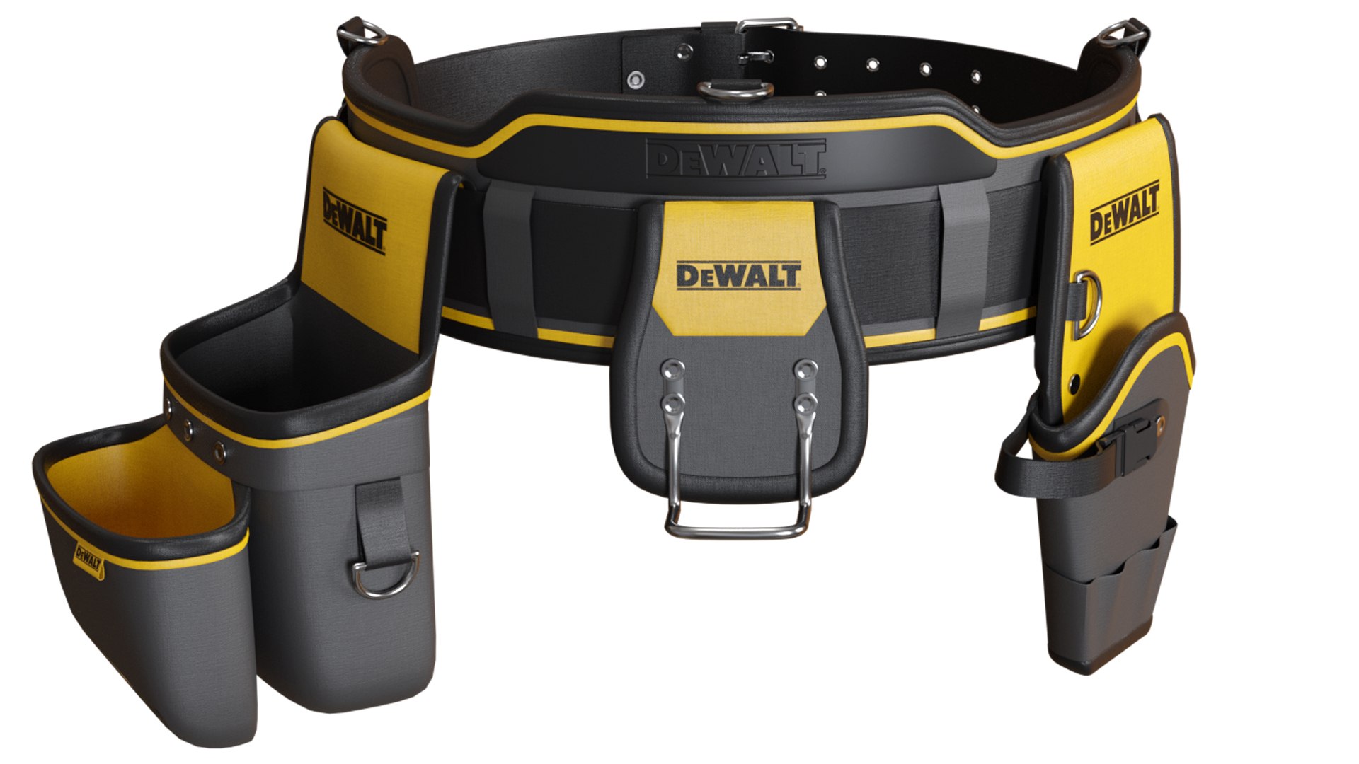 DeWalt Heavy Duty Multi-Purpose Tool Belt 3D - TurboSquid 1865262