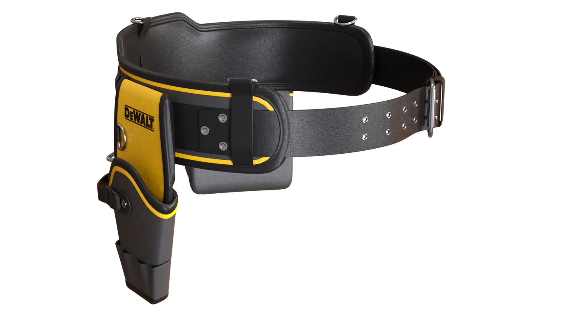 DeWalt Heavy Duty Multi-Purpose Tool Belt 3D - TurboSquid 1865262