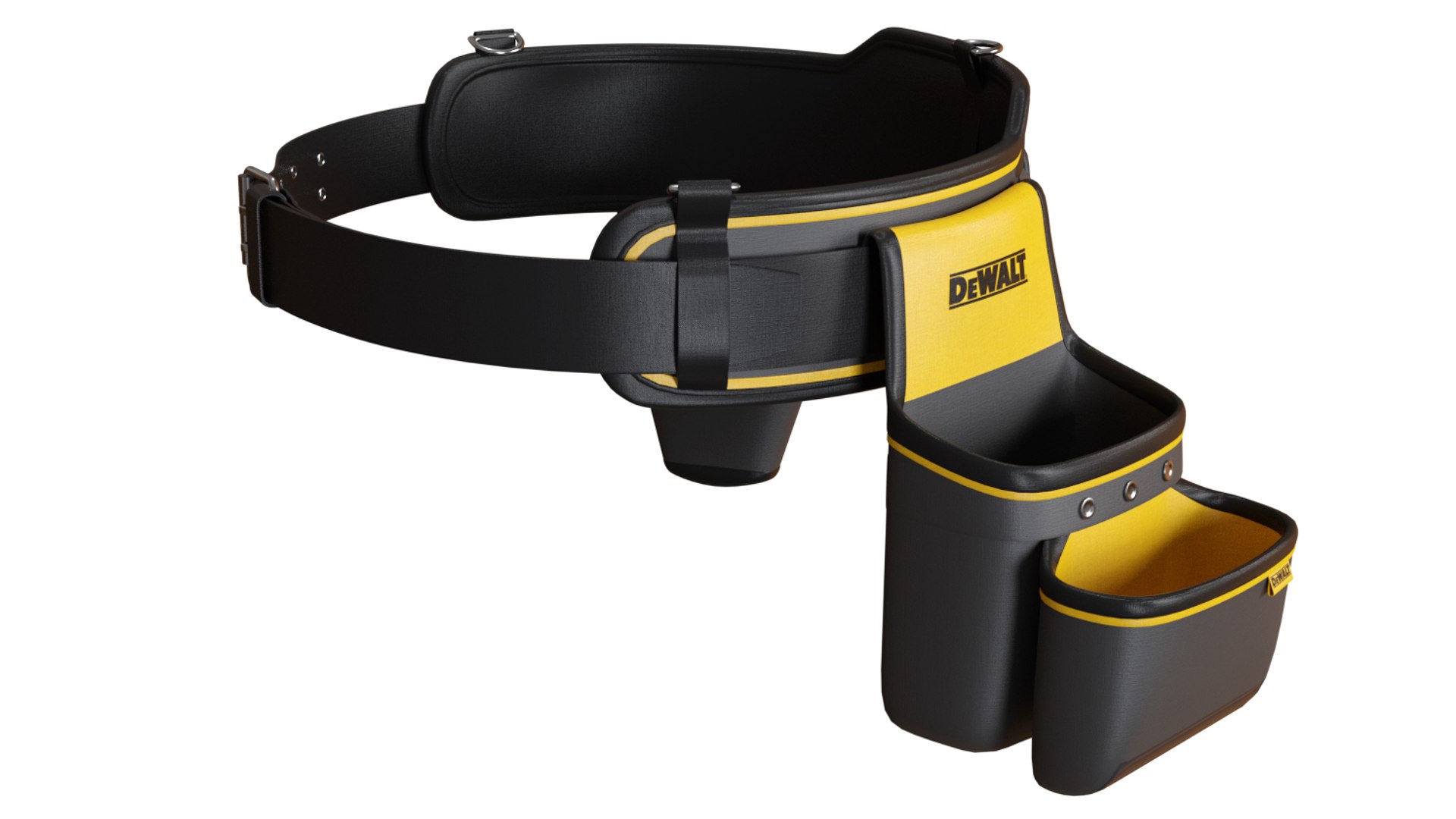 DeWalt Heavy Duty Multi-Purpose Tool Belt 3D - TurboSquid 1865262