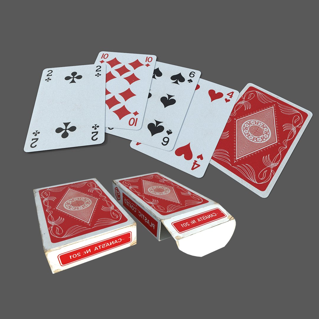 3D Classic Playing Card - TurboSquid 1464195