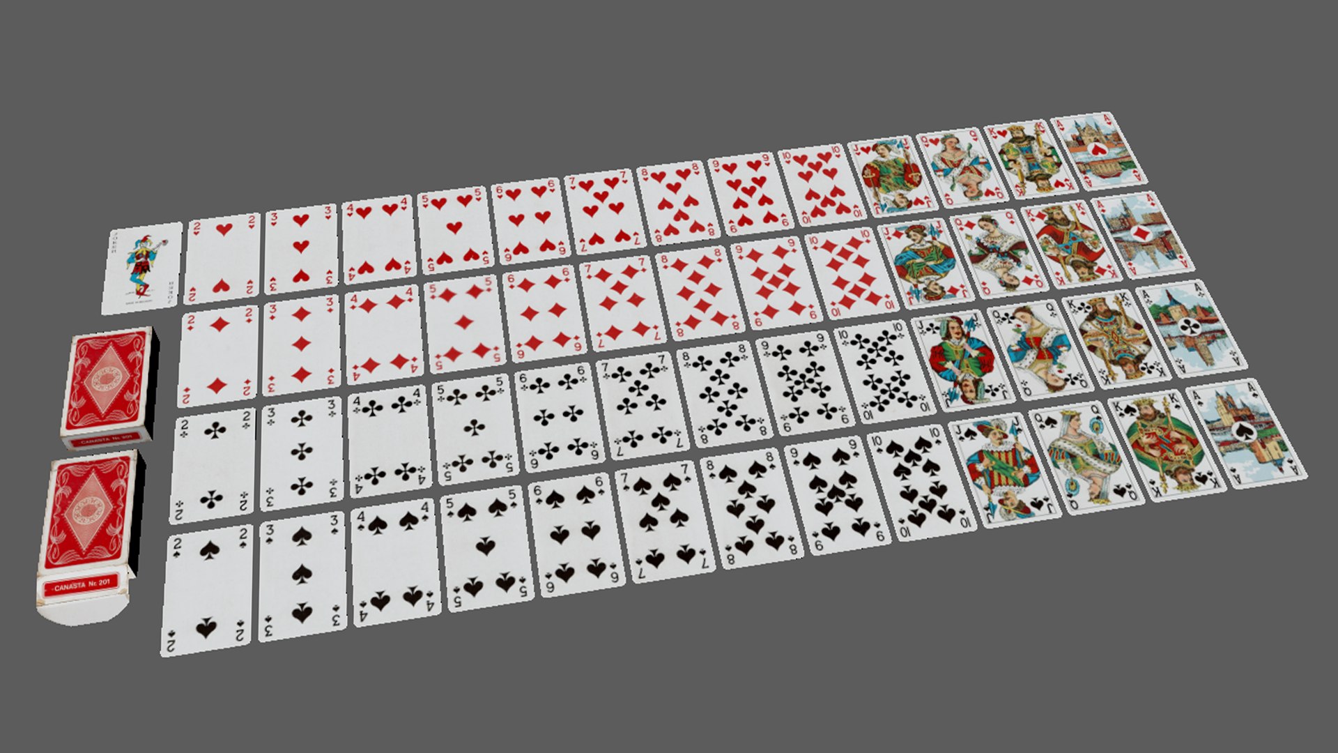3D Classic Playing Card - TurboSquid 1464195