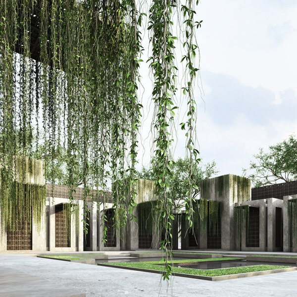 3d plant flower model