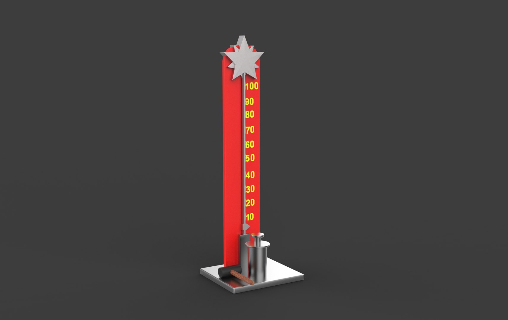 High Striker 3D Model 3D - TurboSquid 2340956