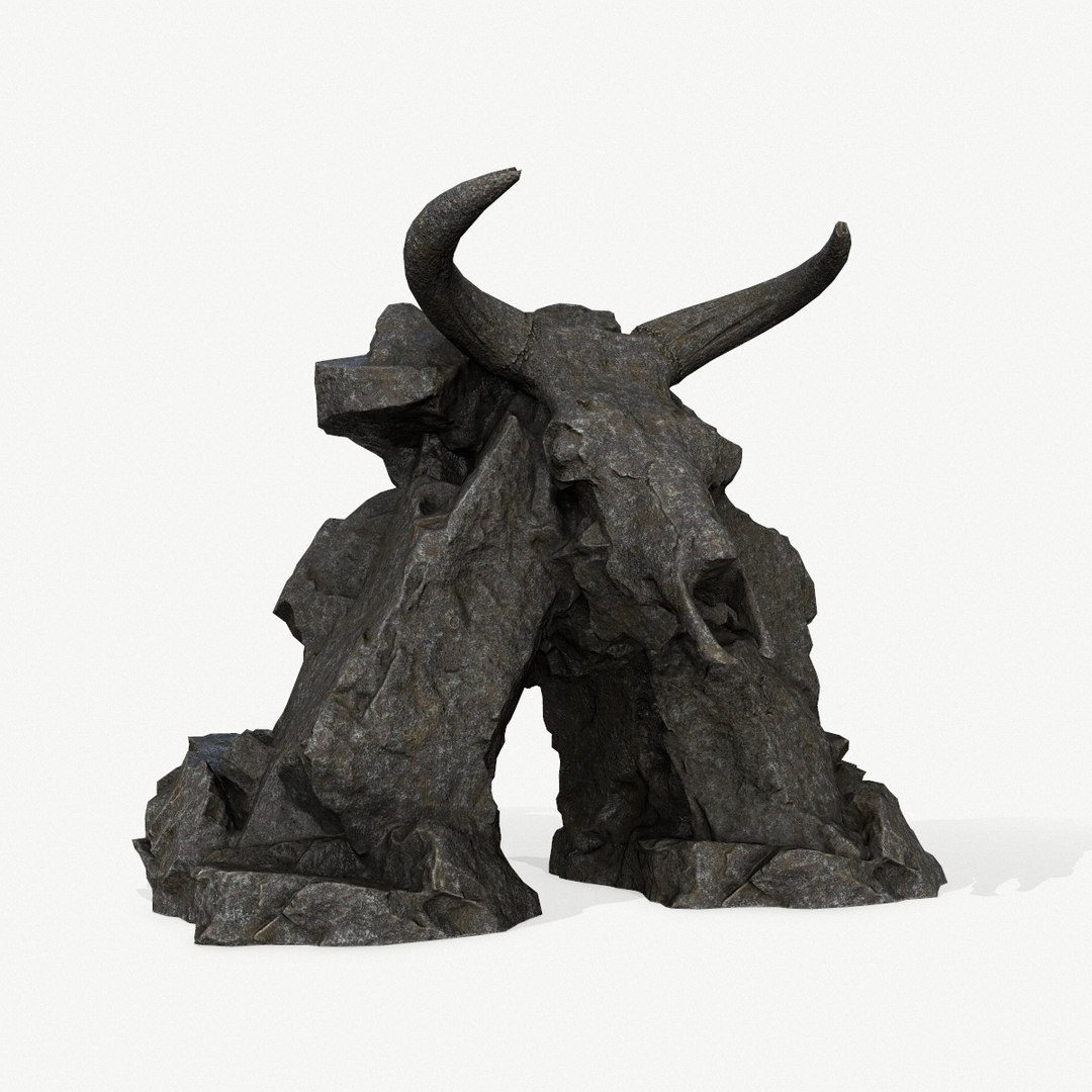 3D skull gate - TurboSquid 1965332