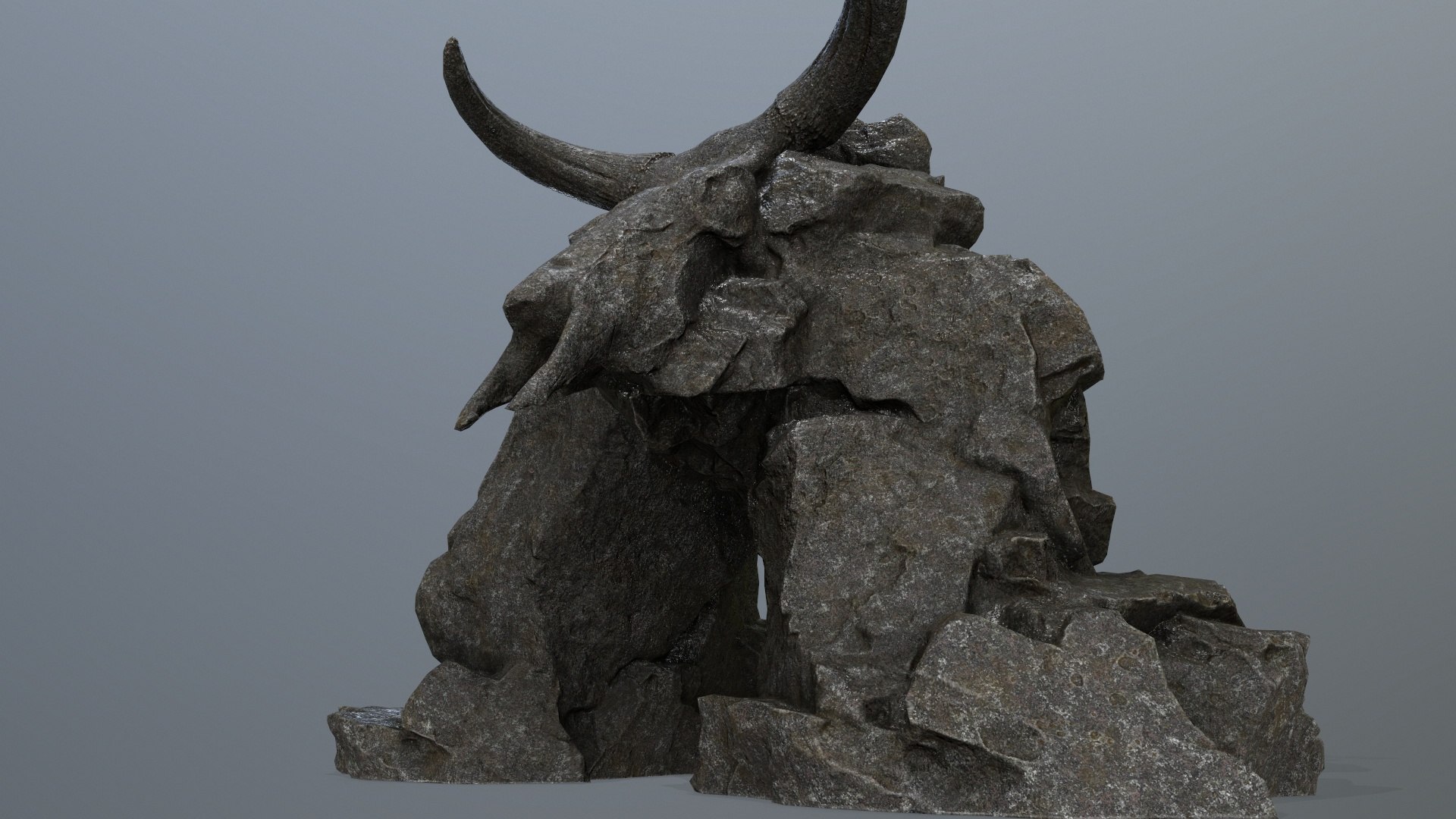 3D skull gate - TurboSquid 1965332
