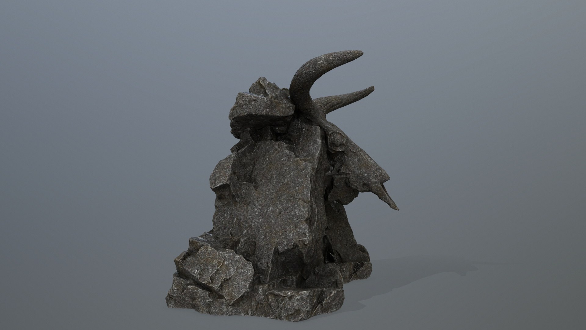 3D skull gate - TurboSquid 1965332