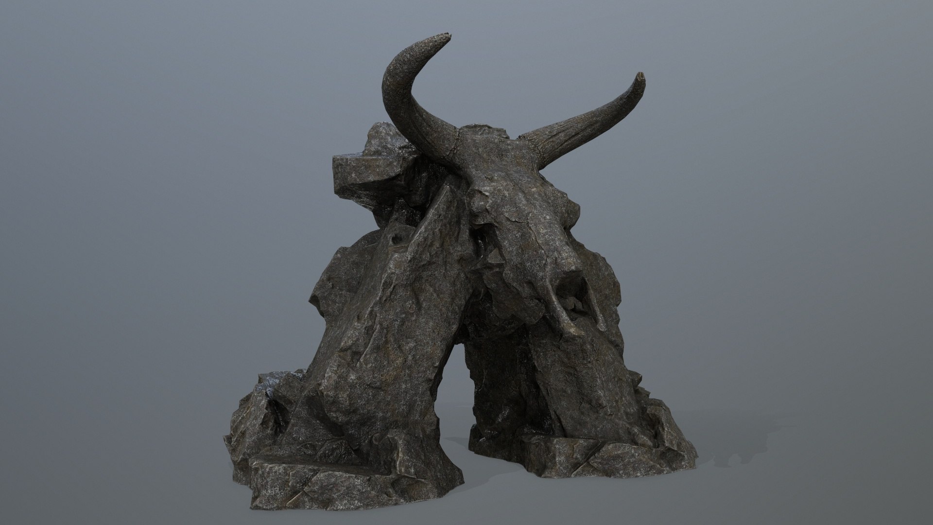 3D skull gate - TurboSquid 1965332