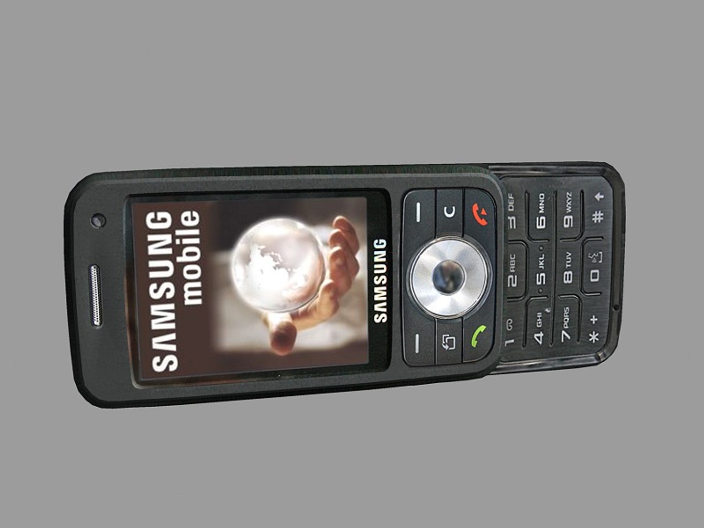 3d Mobile Phone Samsung I450 Model