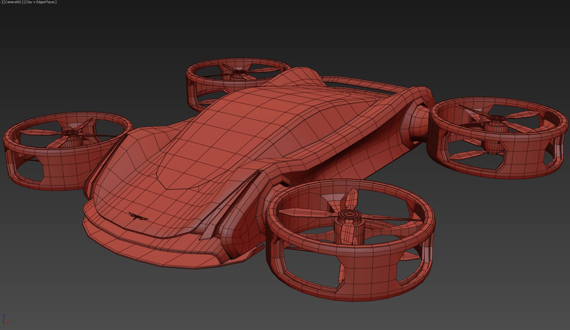 5 1 cool copter 3D model - TurboSquid 1538630