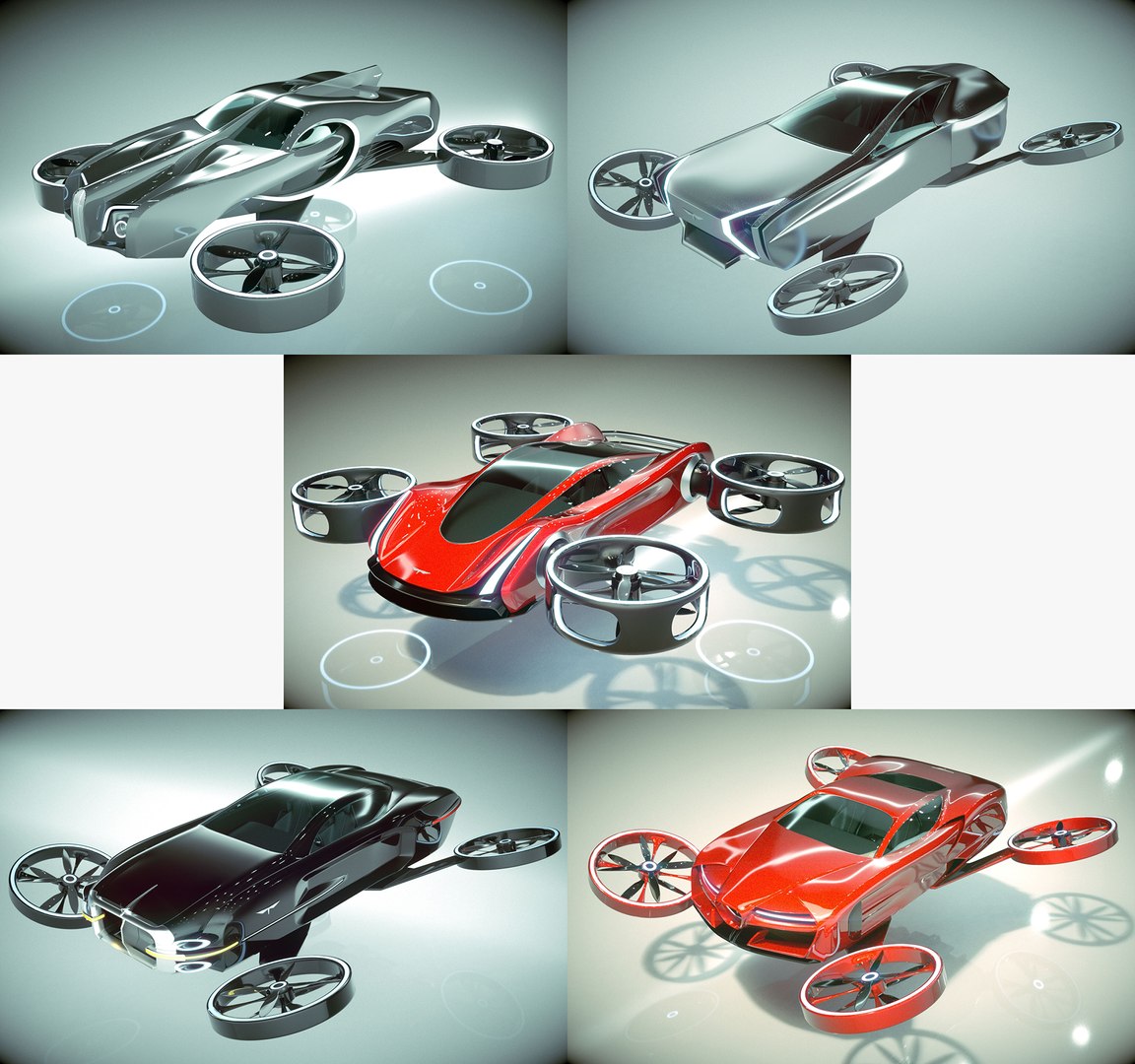 5 1 cool copter 3D model - TurboSquid 1538630