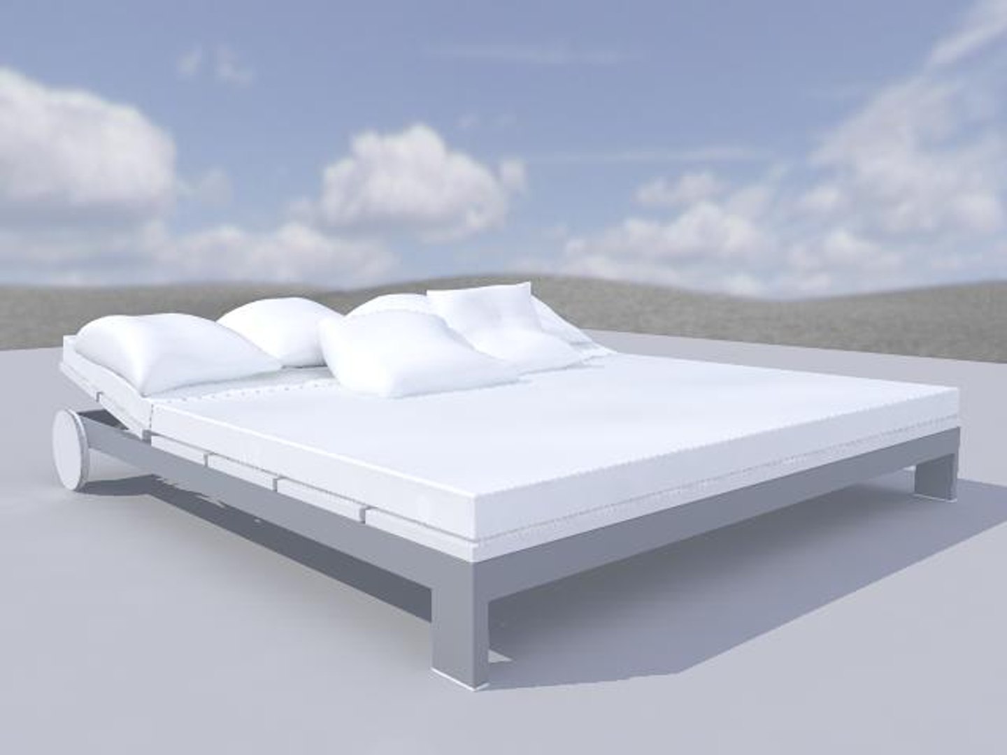 3d bed chill model