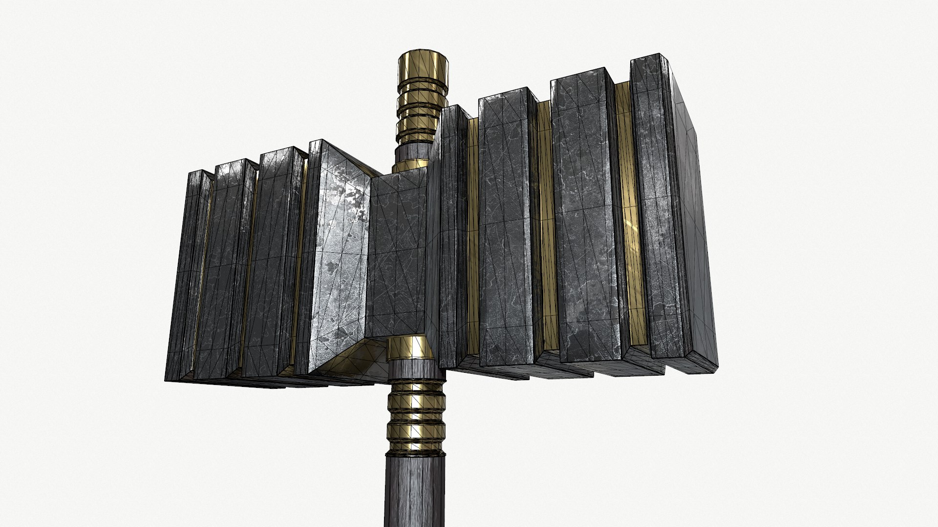Battle hammer 3D - TurboSquid 2051718