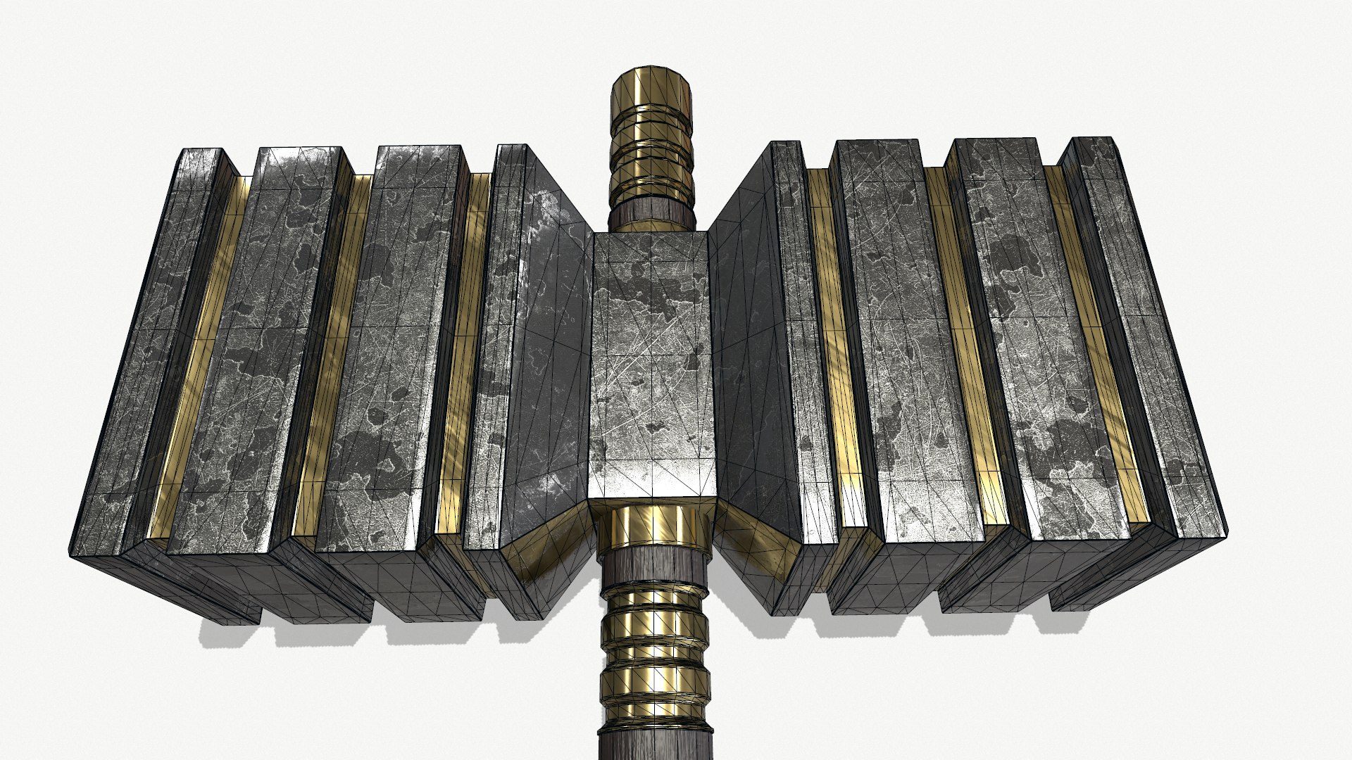 Battle hammer 3D - TurboSquid 2051718